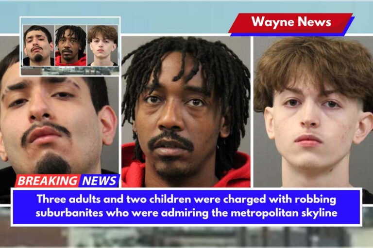 Three adults and two children were charged with robbing suburbanites ...